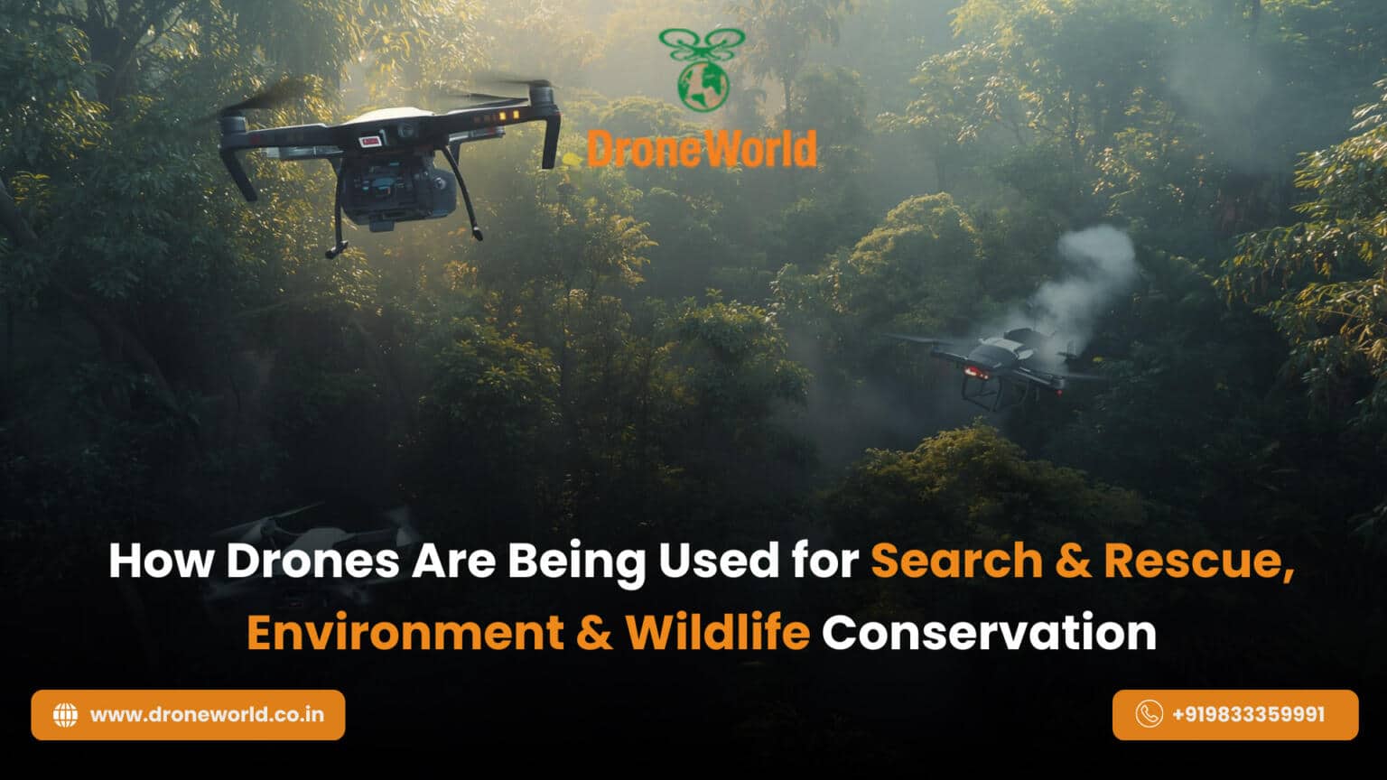 How drones are used for search and rescue - DroneWorld